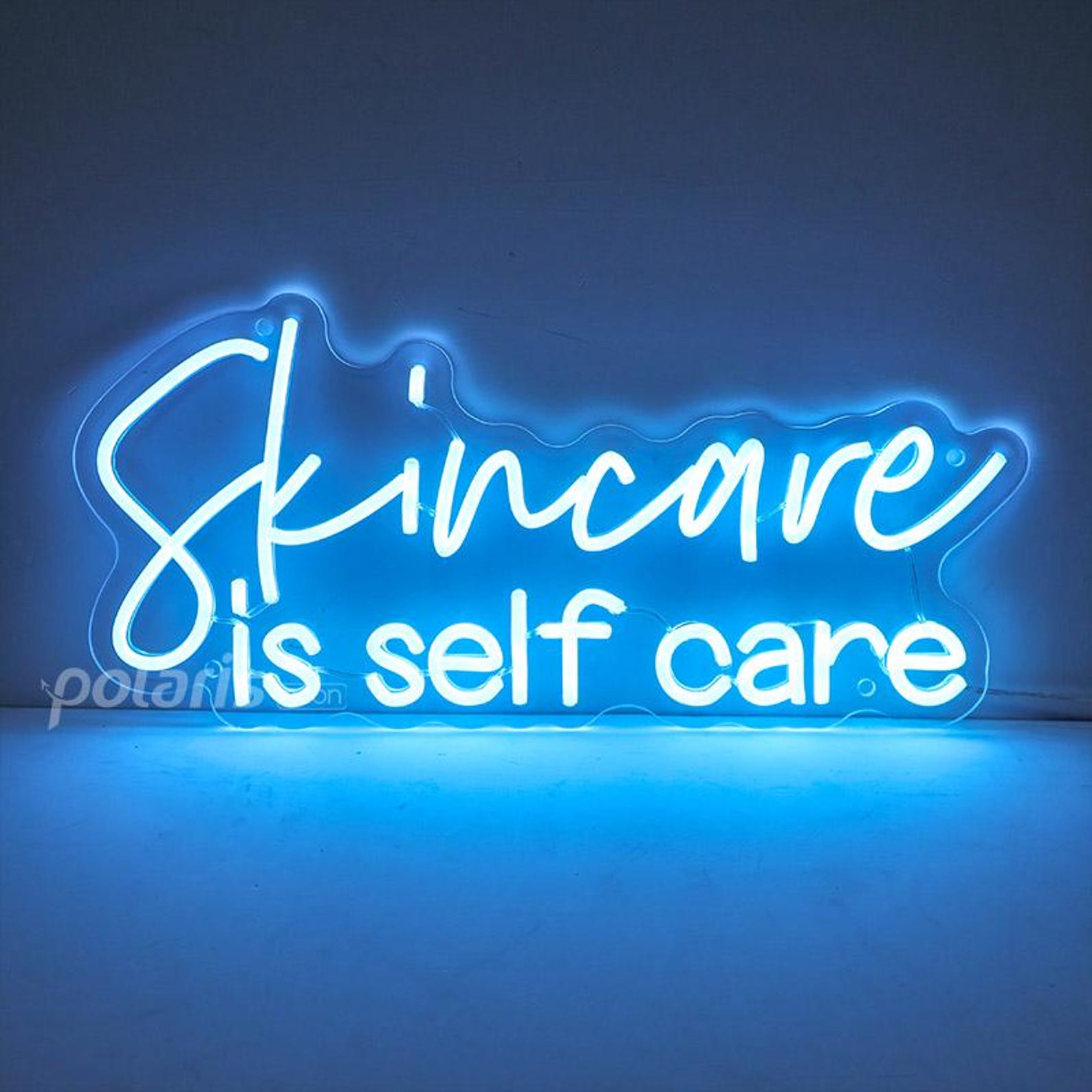 Skincare is Self Care Neon Sign: Medspa Salon Wall Decor - Etsy