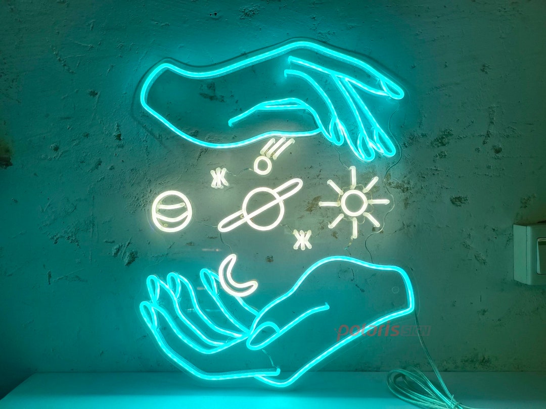 Creation Myth LED Neon Sign,handmade Unique and Intriguing Gift Idea ...