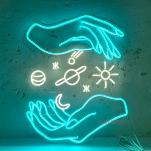 Creation Myth LED Neon Sign,handmade Unique and Intriguing Gift Idea ...