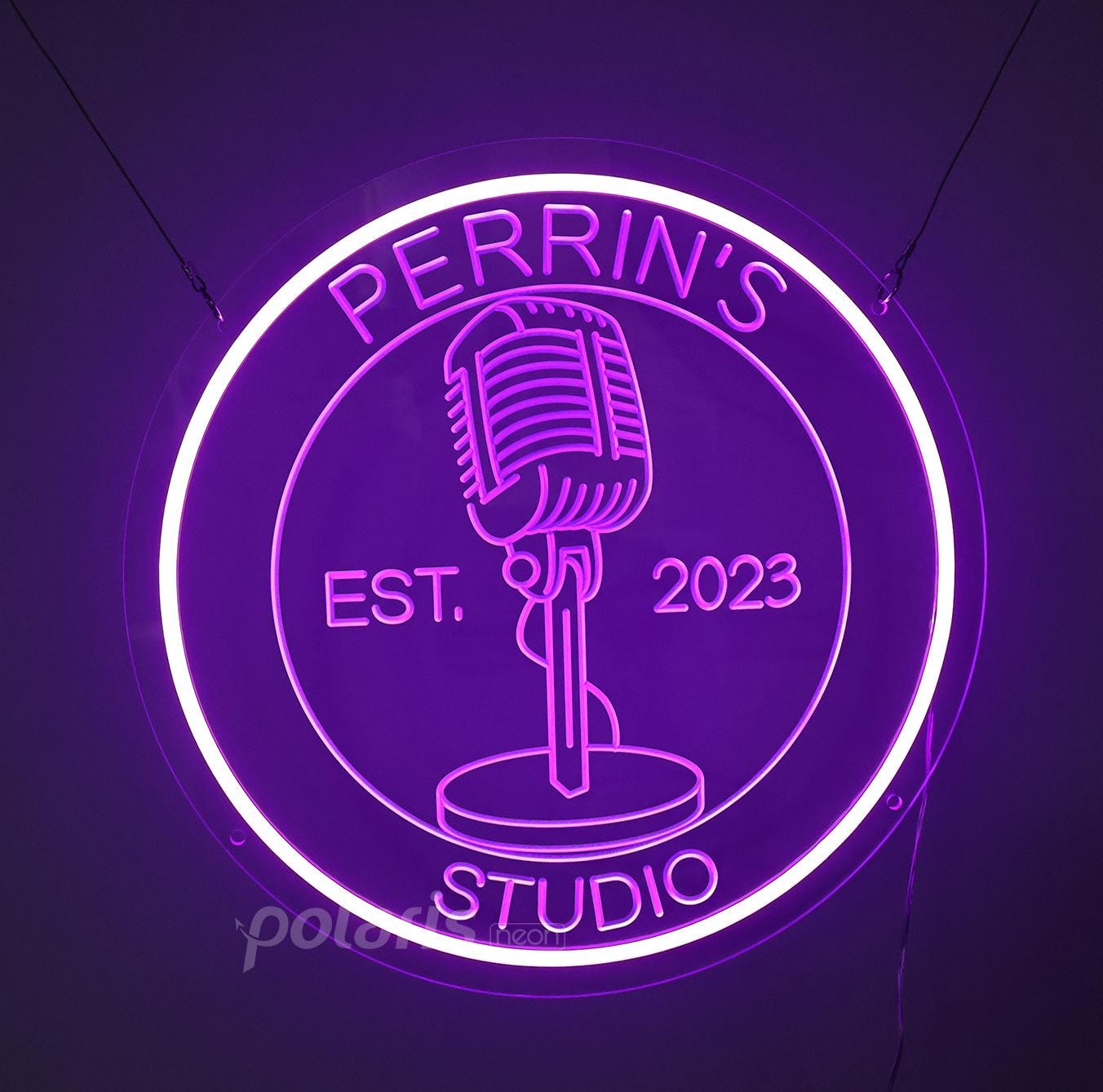 Custom Recording Neon Sign: Podcast Studio Gift for Musician, Bands ...