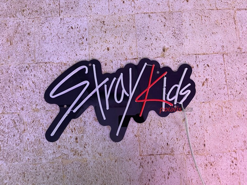 LED Neon Sign Stray Kids Neon Sign K-pop Neon Sign Wall - Etsy