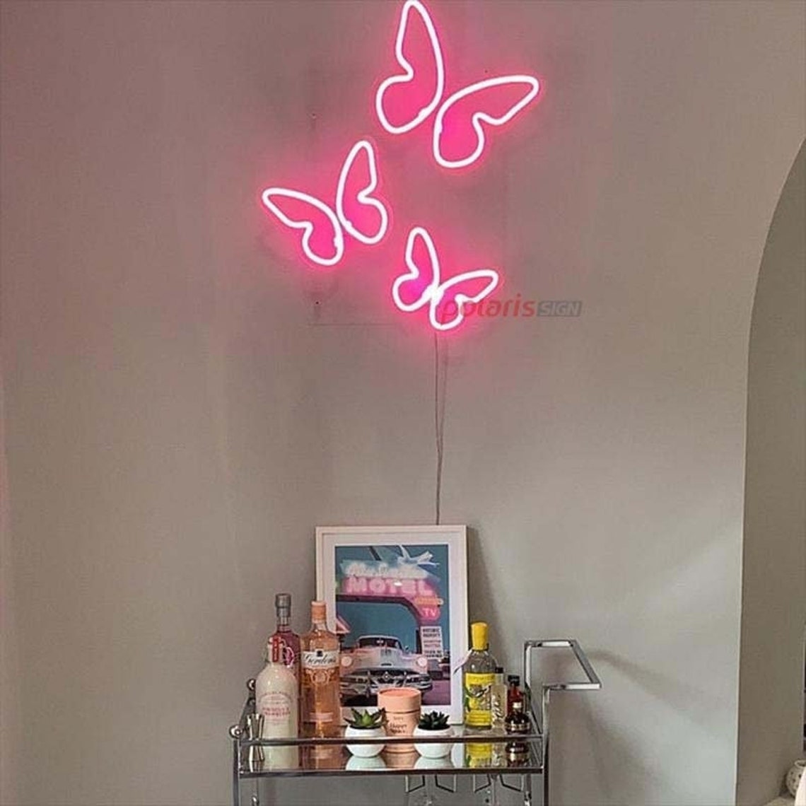 LED Neon Sign3d Butterfly Handmade Neon Sign - Etsy