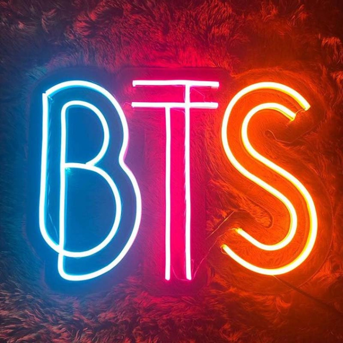 LED Neon Sign BTS Love Yourself Neon Sign. | Etsy