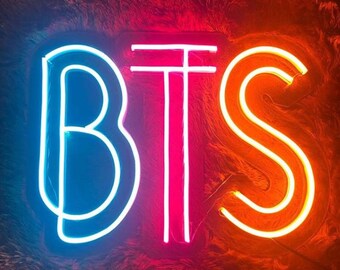 Bts Love Yourself Heart LED Neon Sign BTS LY Neon Sign | Etsy