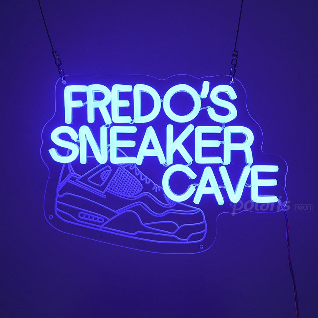 Personalized Sneaker Cave Neon Sign,sneaker Room Wall Hang,man Cave ...