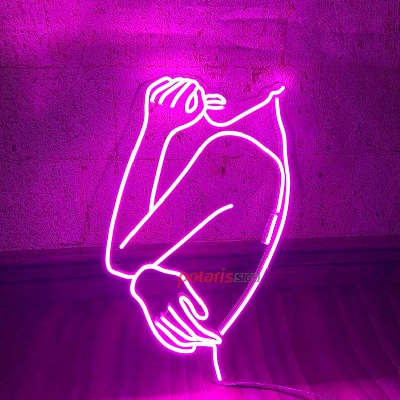 LED Neon Sign Neon Sign Woman Body Neon Sign Bedroom Neon - Etsy