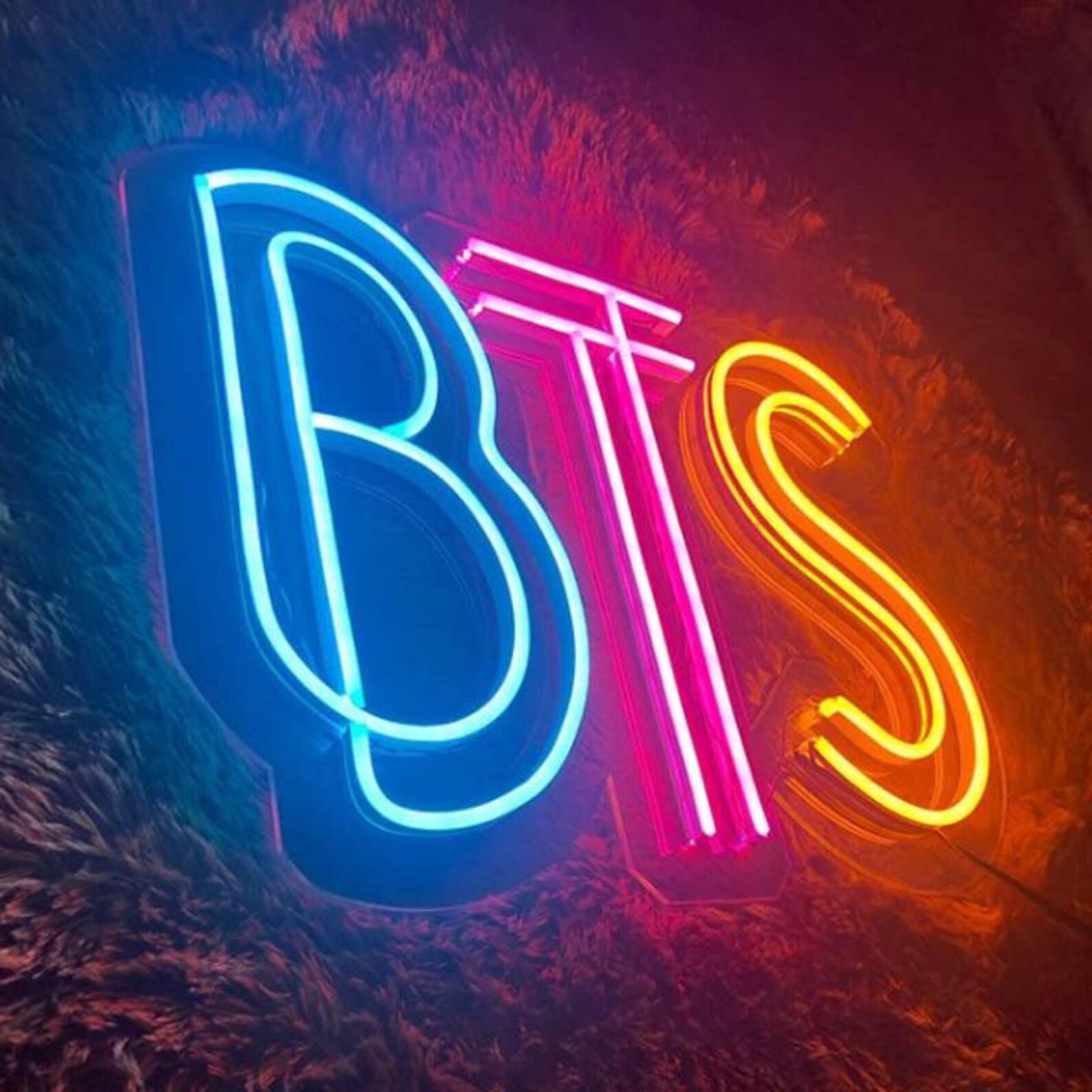 LED Neon Sign BTS Love Yourself Neon Sign. | Etsy