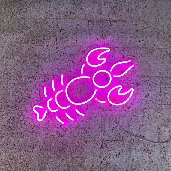 Lobster Neon Sign You Are My Lobster LED Neon Sign Soul Mate - Etsy