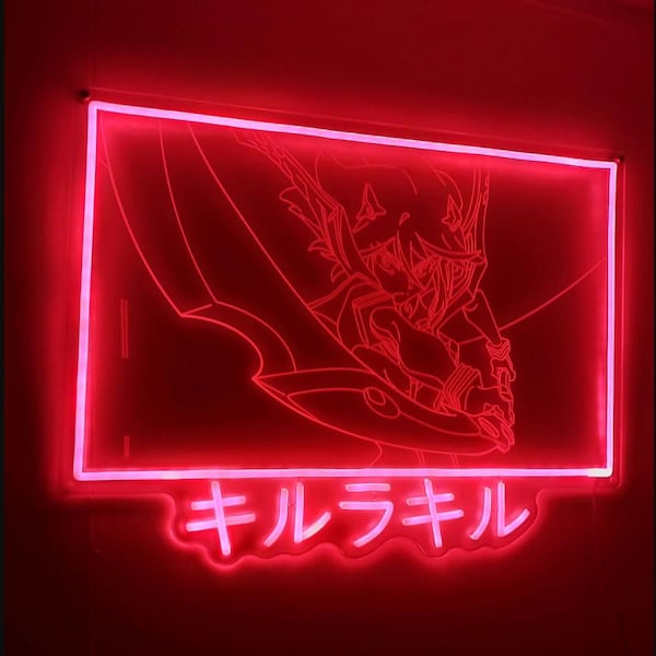 Anime Girl Led Neon Sign - Etsy