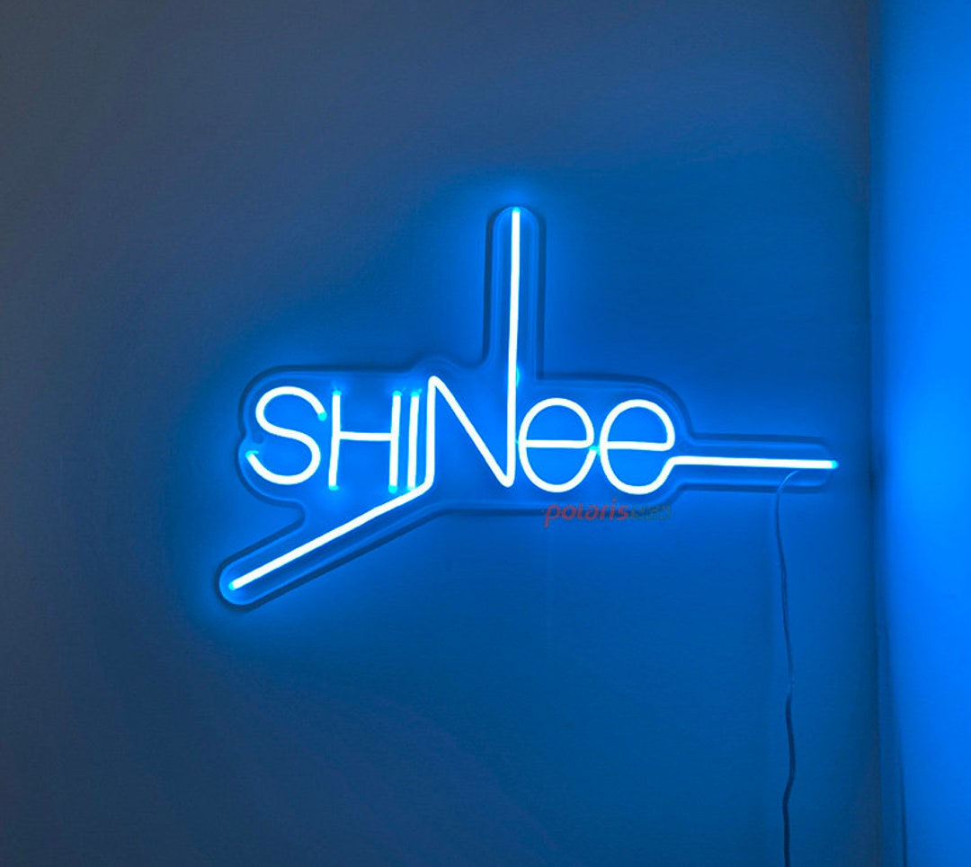 LED Neon Sign Shinee Led Neon Signcustom Neon Sign Wall - Etsy UK