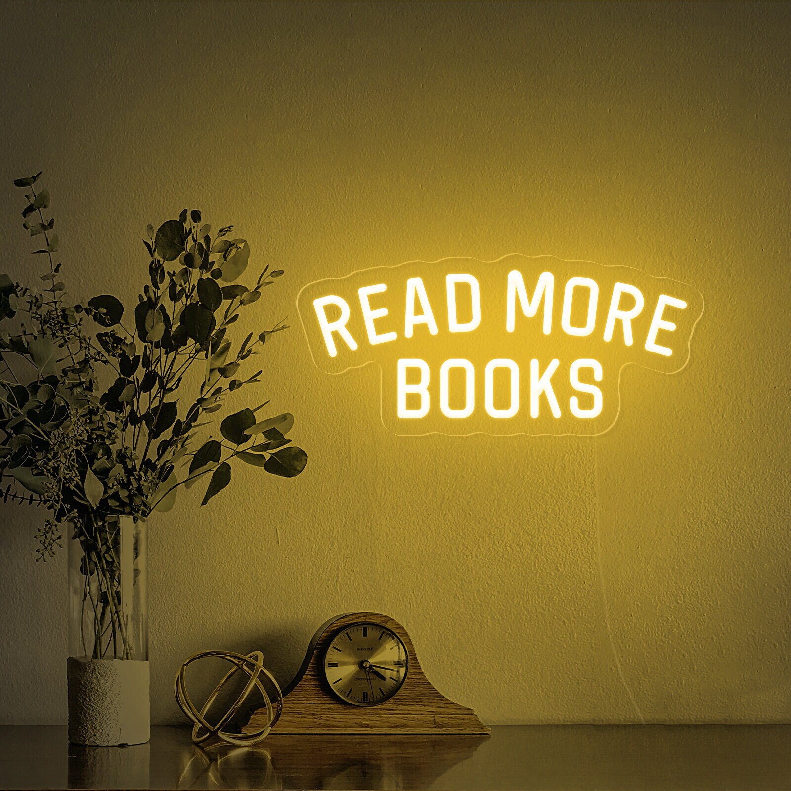 Read More Books Neon Sign: Library Wall Decor, Book Lover Gift - Etsy
