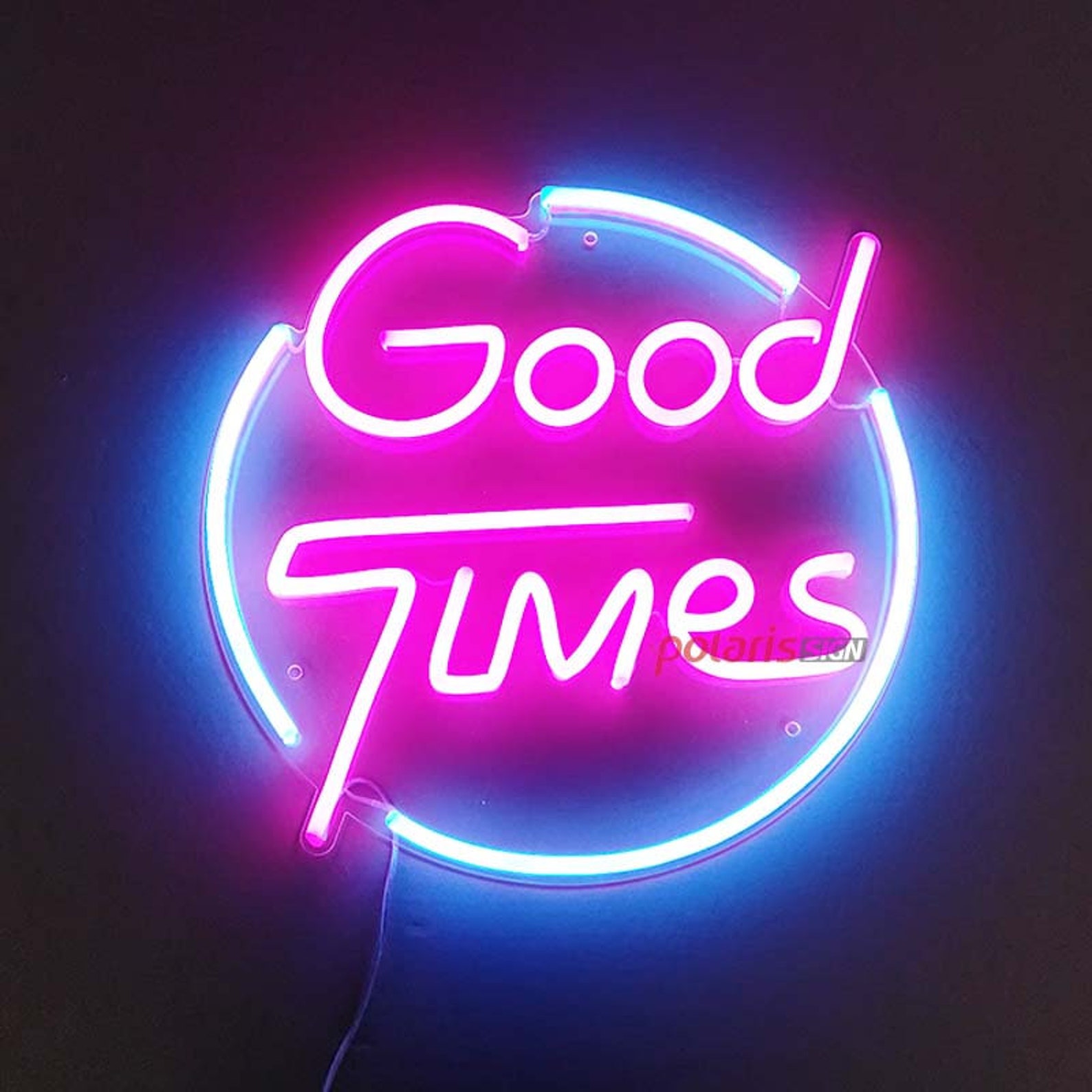LED Neon Signgood Times Neon Sign Handmade Neon Sign - Etsy