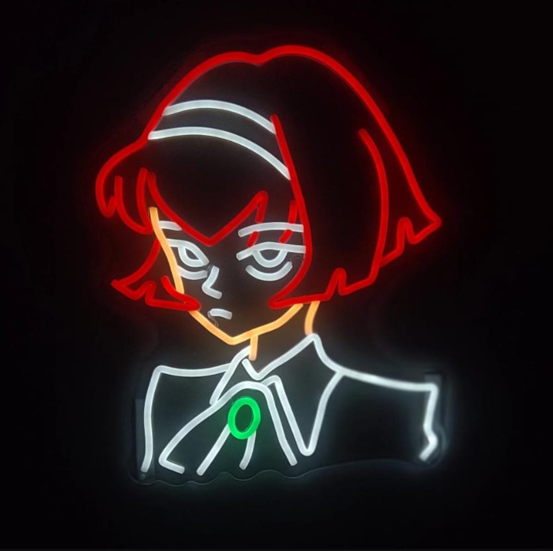 Custom Anime Neon Signs, Cartoon Wall Art, Bedroom Decor, Custom Anime ...