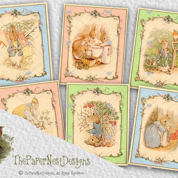 Peter Rabbit Card - Etsy UK