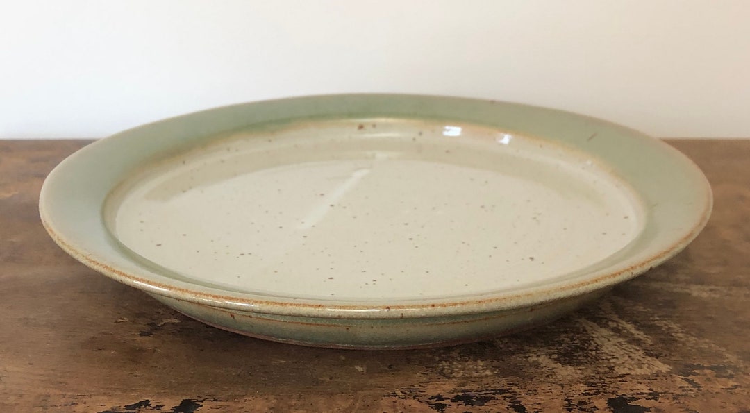 Seafoam Green Dinner Plate - Etsy