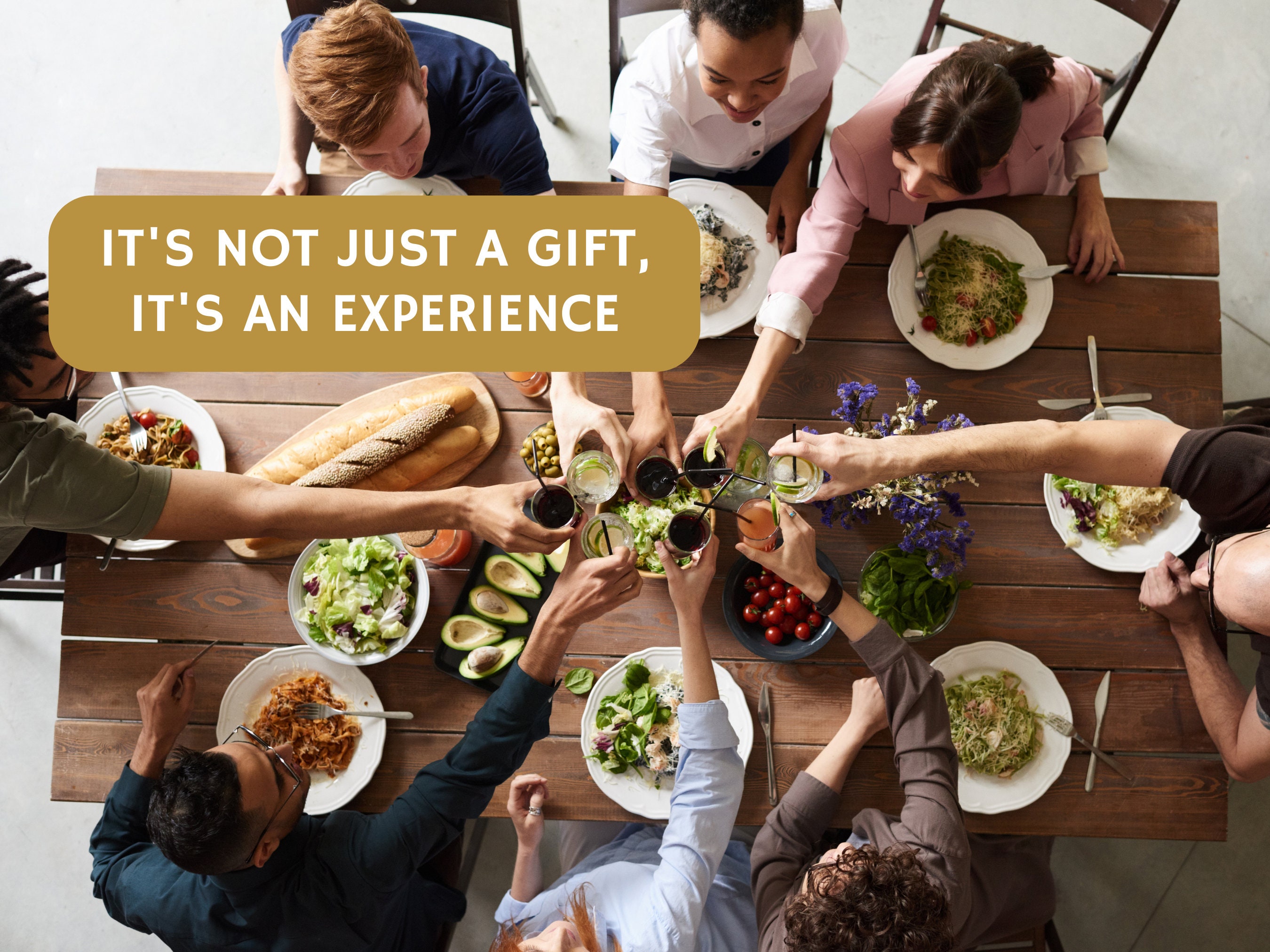 Elegant Restaurant Voucher Gift Reveal Certificate, Dining Surprise ...