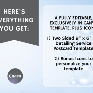 Car Detailing Coupon Postcard, Auto Wash Marketing Mailer, Fully ...