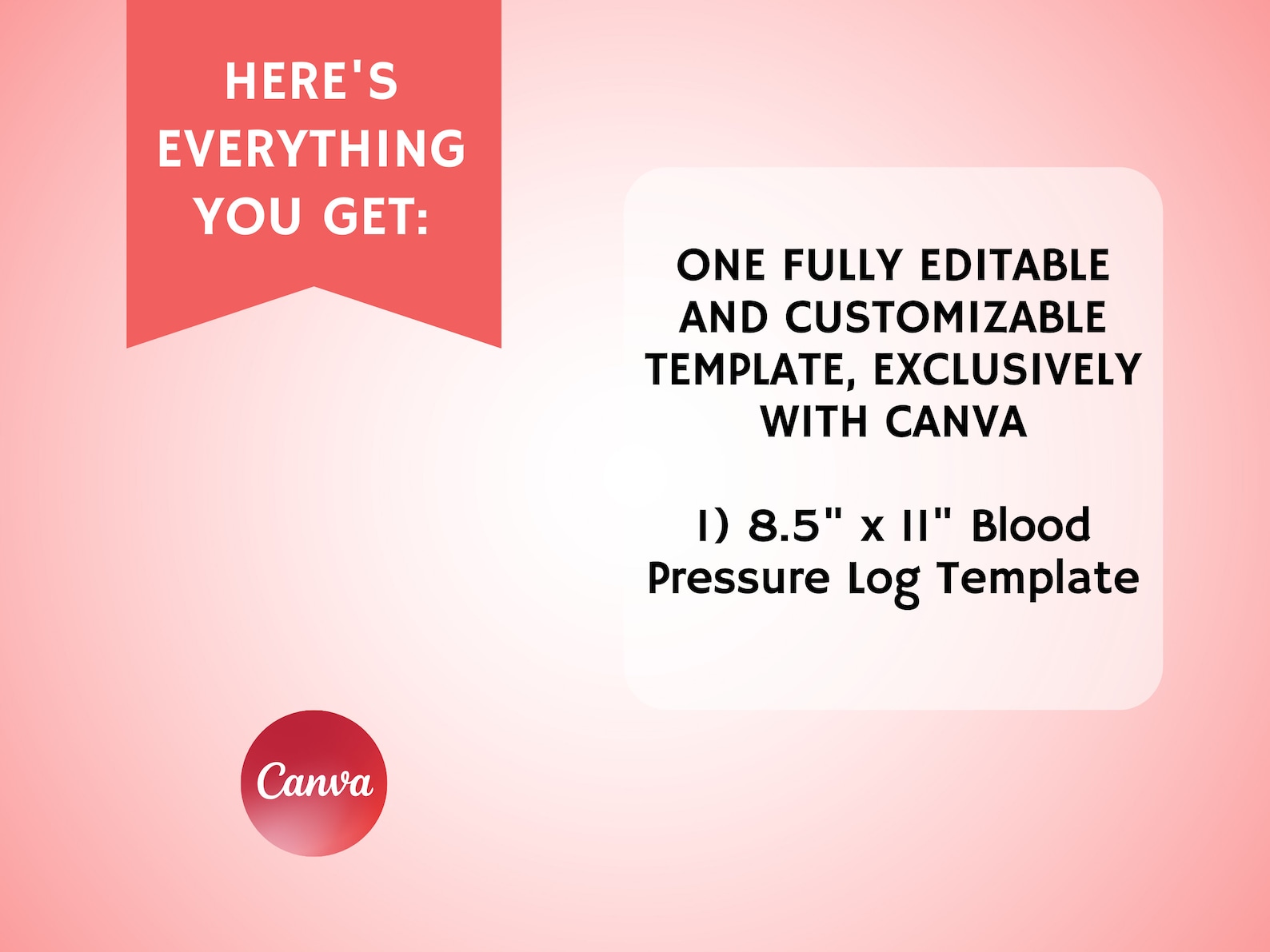Editable Blood Pressure Log, Heart Health Organizational Chart ...