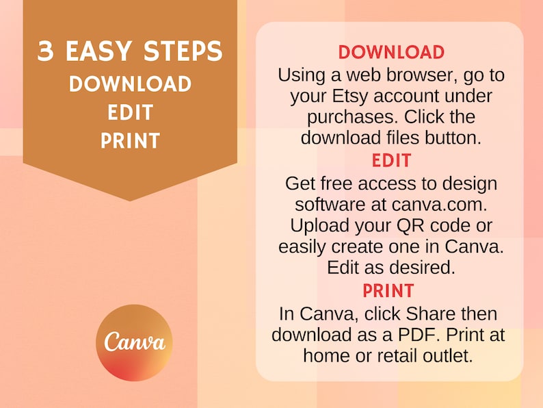 Charity Donation Fund QR Code Scan Sign, Venmo Paypal Cash App Zelle Go ...