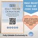 Charity Donation Fund QR Code Scan Sign, Venmo Paypal Cash App Zelle Go ...
