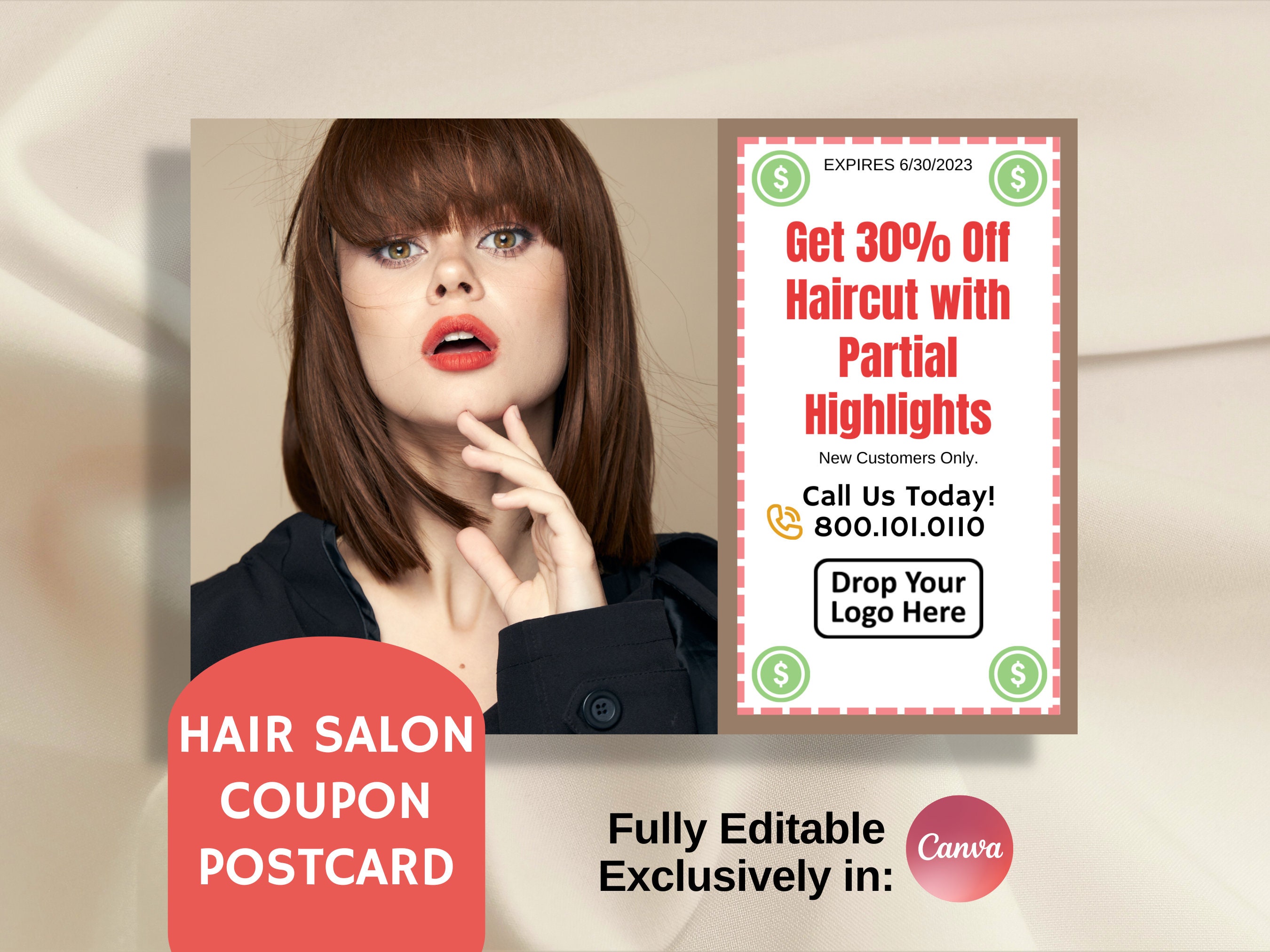 Beauty Salon Postcard