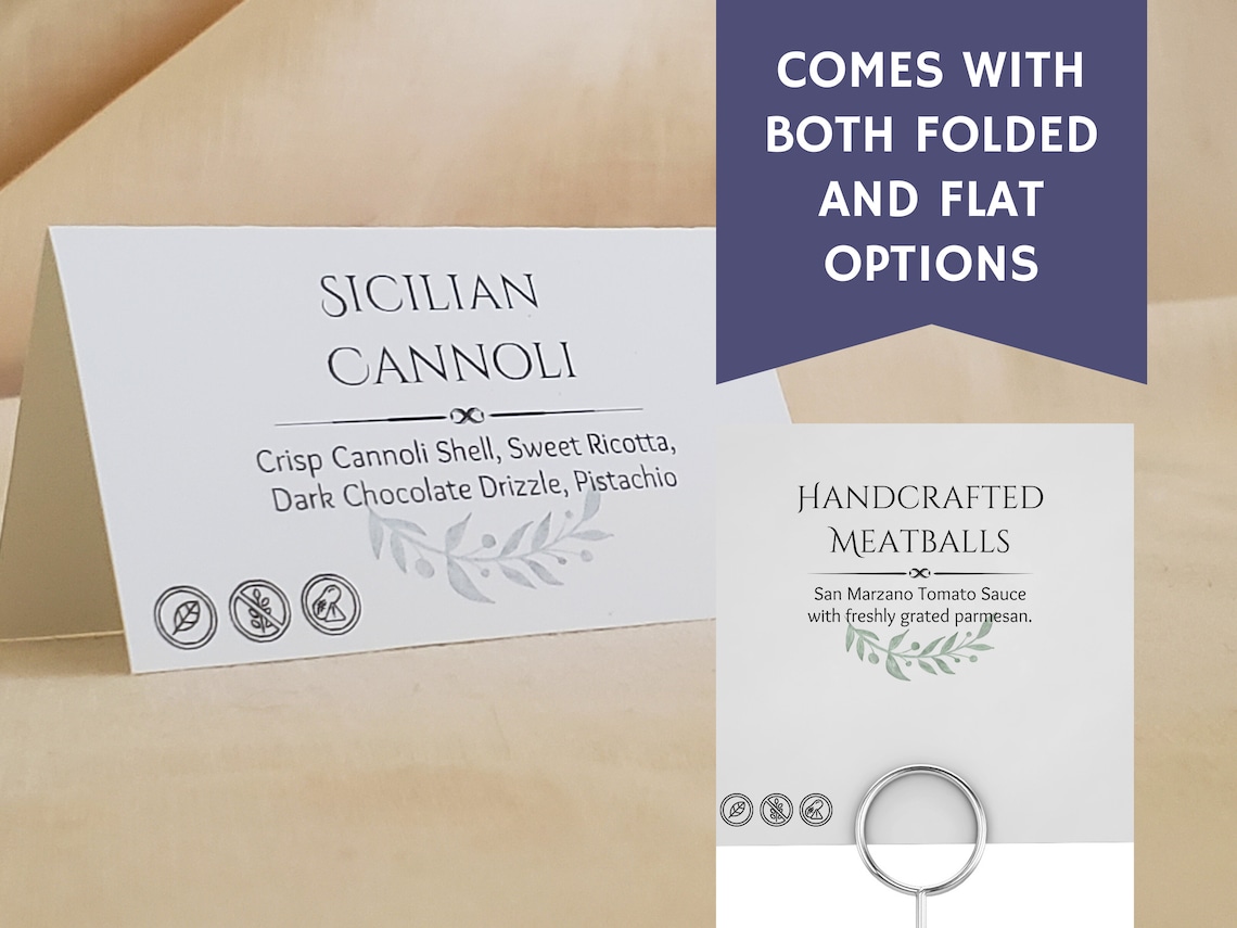 Catering Food Labels for Entertaining Great for Business and - Etsy