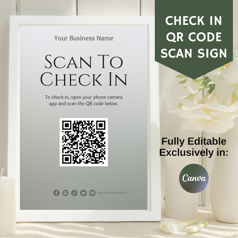 Check in Here Sign - Etsy