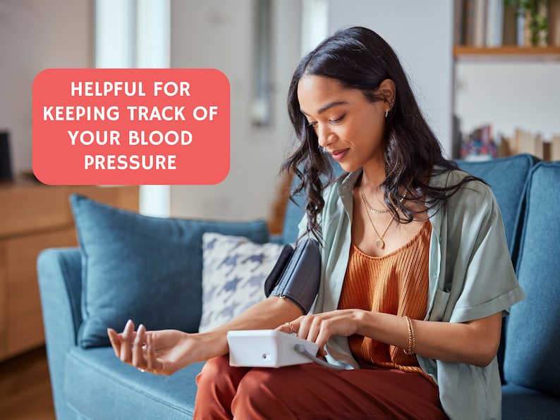 Editable Blood Pressure Log, Heart Health Organizational Chart ...