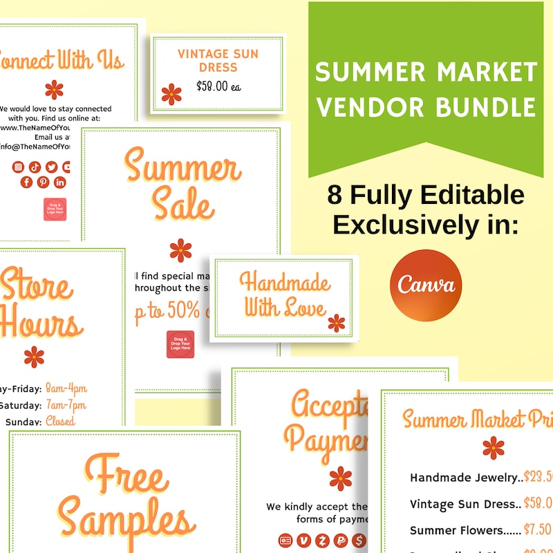 Vendor Signage - Etsy