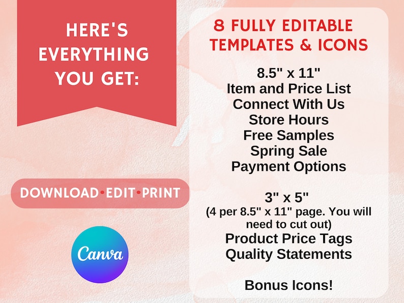 Spring Market Vendor Bundle Farmers Market and Craft Fair - Etsy