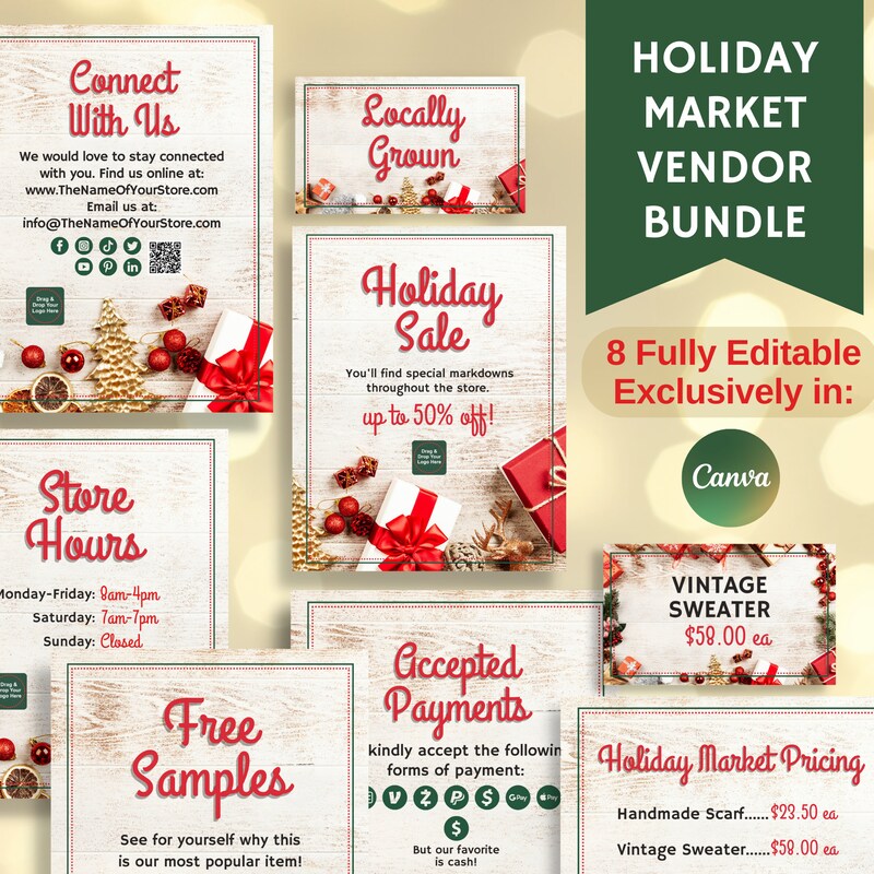 Payment Methods Flyer - Etsy