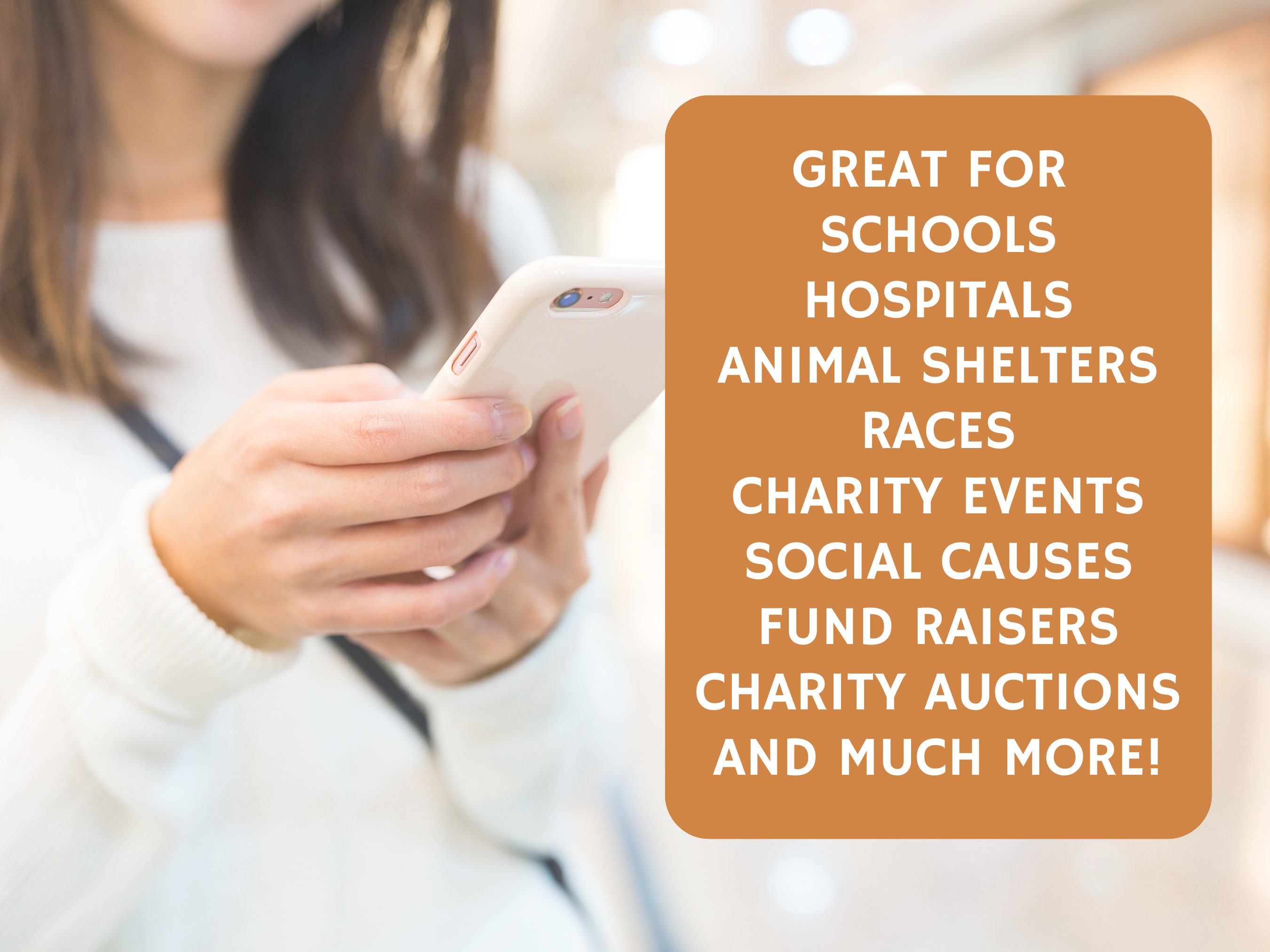 Charity Donation Fund QR Code Scan Sign, Venmo Paypal Cash App Zelle Go ...