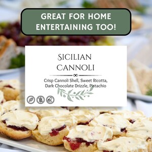 Catering Food Labels for Entertaining, Great for Business and Home ...