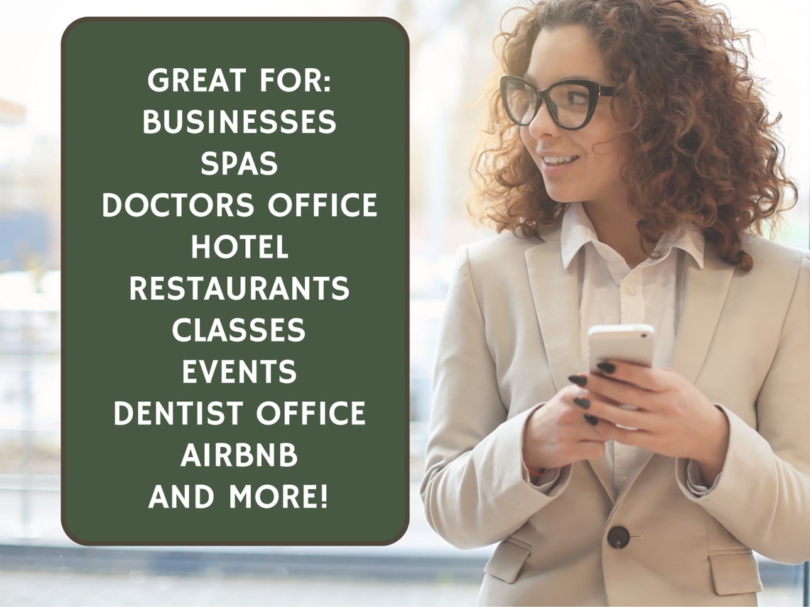 Printable Check in QR Code Scan Sign Paperless Registration - Etsy