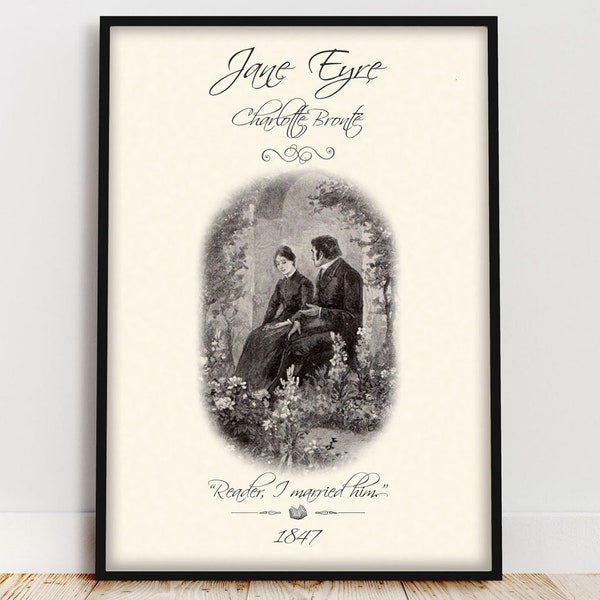 Jane Eyre Quote - Etsy