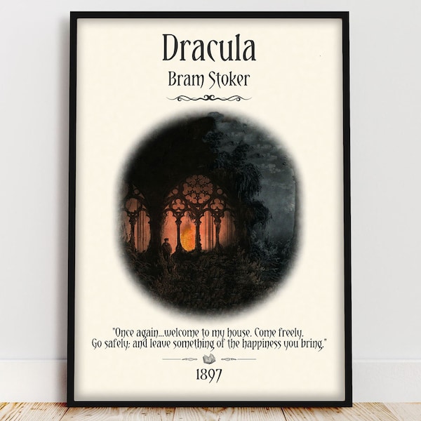 Dracula Wall Art - Etsy
