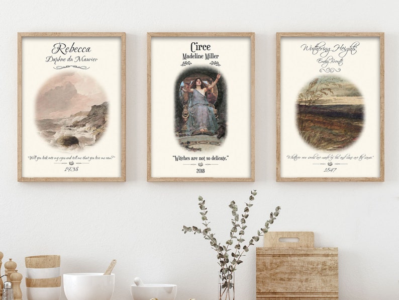 Dark Academia Bundle Collection Book Posters Book Merch Wall - Etsy