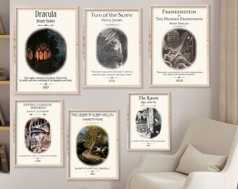 Bookish Wall Collage Kit - Etsy