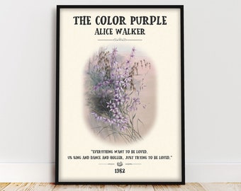 The Color Purple Poster Art Print - Etsy