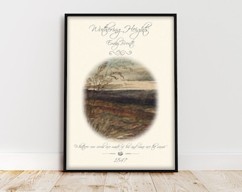 Wuthering Heights Poster | Etsy