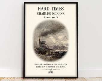 Hard Times Poster - Etsy