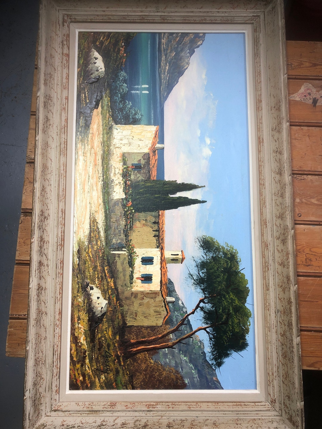 Peinture à lhuile de L Guerny - Etsy France