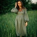 Washed Linen Dress in Black. Linen Clothing for Women - Etsy