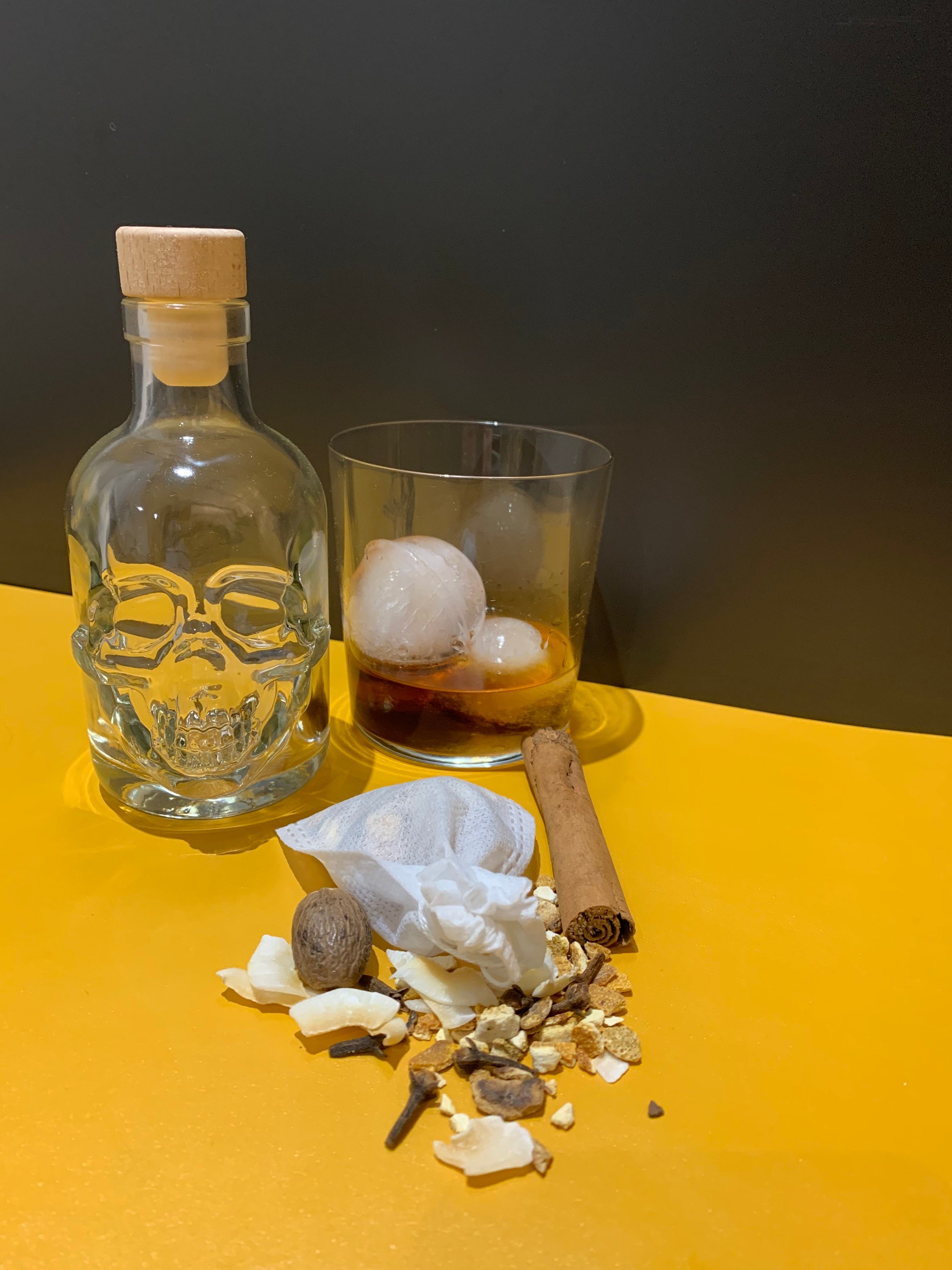 Spiced Rum Cocktail Kit with Skull Bottle Included. | Etsy