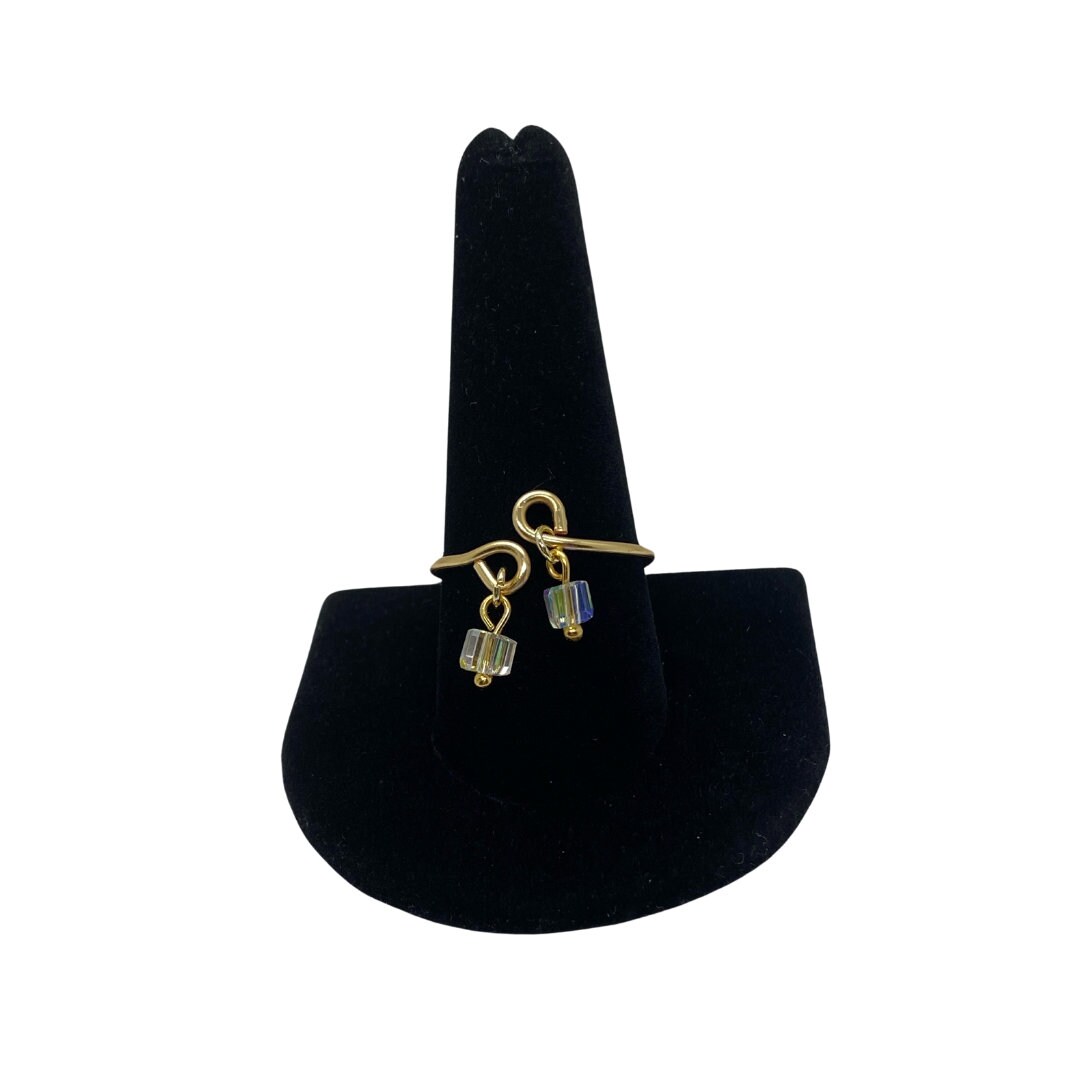 Crystal Fidget Ring - Etsy