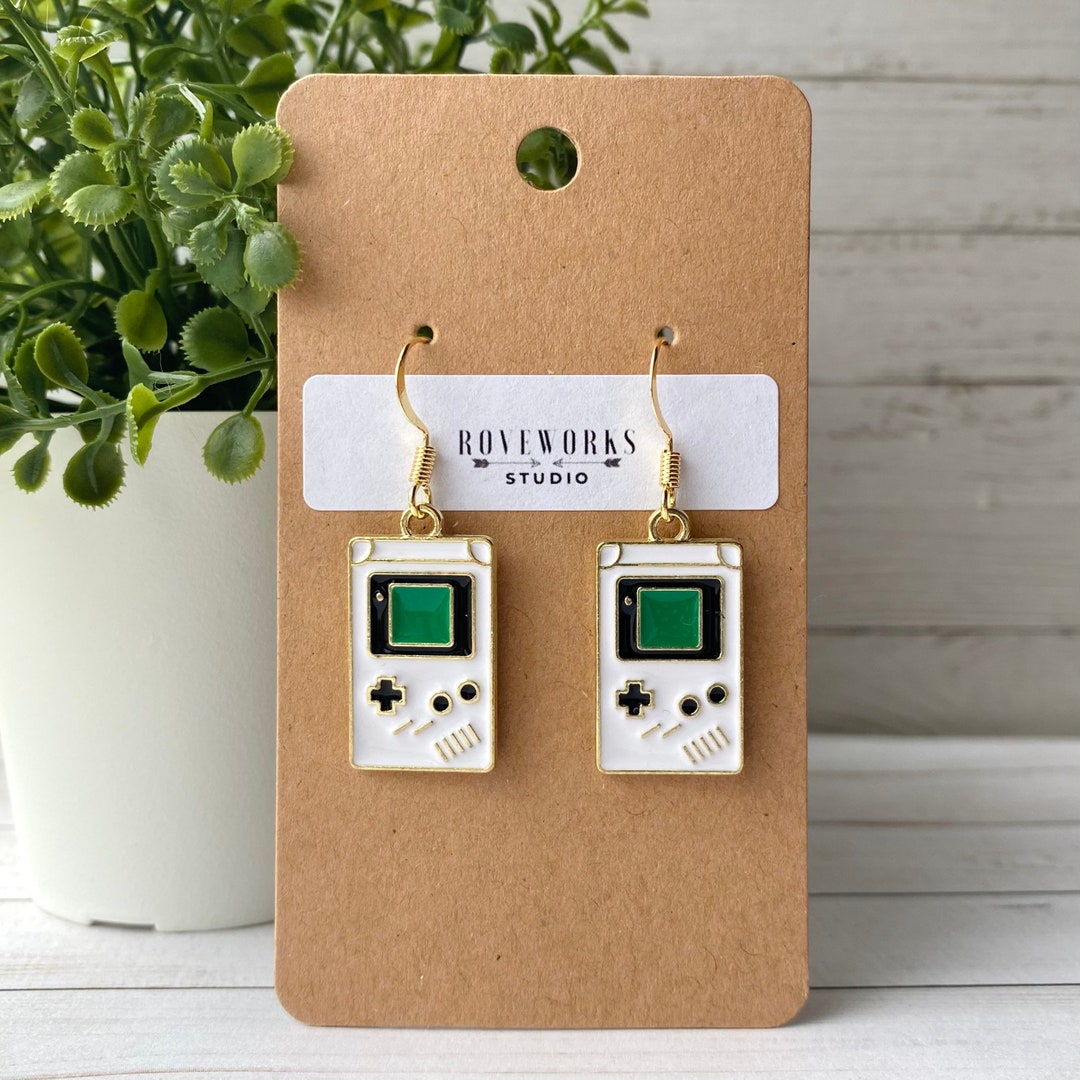 Handheld VIDEO GAME Earrings Retro Gaming Gift Gaming Earrings Game ...