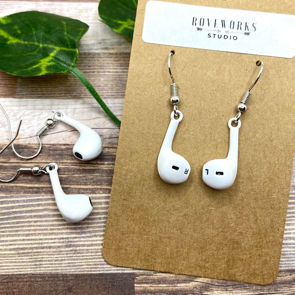 Earbud Earrings - Etsy
