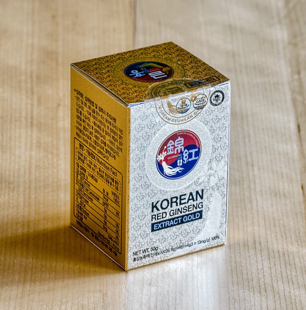 50g Extremely High Concentrated Korean Red Ginseng Gold Root Extract 50 ...