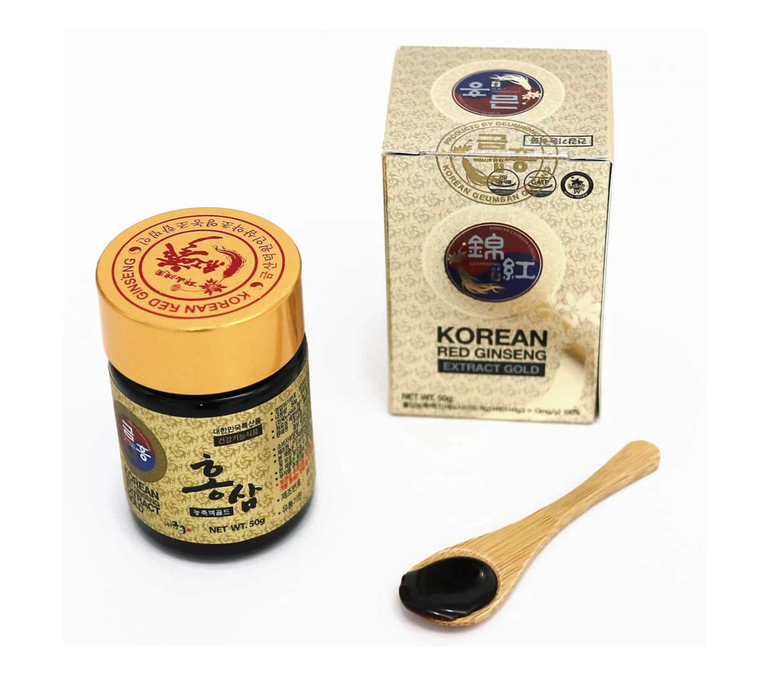 50g Extremely High Concentrated Korean Red Ginseng Gold Root Extract 50 ...