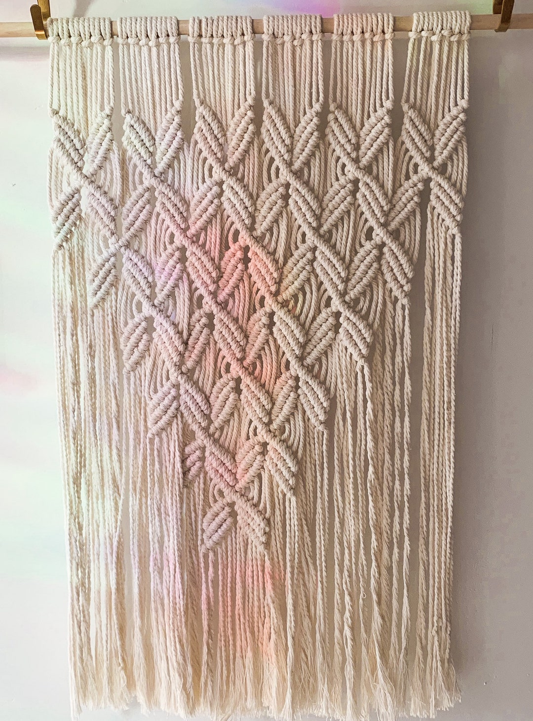 Handmade Macrame Wall Hanging - Etsy